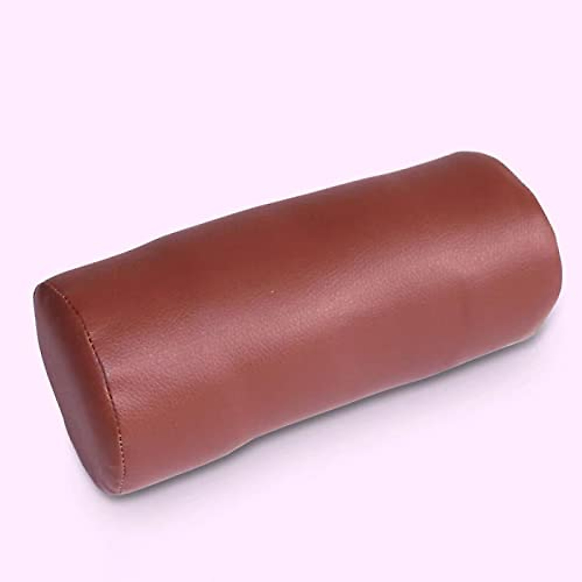 Duiaynke Sponge PU Leather Cylinder Pillow, Adjustable Pillow Height Cylinder Cushion, Neck Knee Comfort Position Pad or Warm Gift