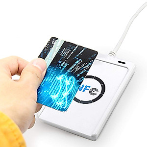 NFC ACR122U RFID Contactless Smart IC Card Reader Writer, ACR122U NFC RFID Contactless Smart Reader & Writer/USB + 5X IC Card ACR122U RFID Smart Card NFC
