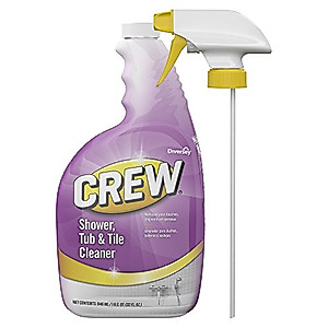 Diversey - CBD540281 Crew Shower, Tub and Tile Cleaner 32 oz./946 mL Capped Spray Bottles (Pack of 4)