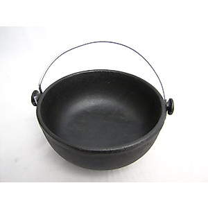 Old Mountain Pre Seasoned Ol' Iron Kettle, 6 Inch Diameter
