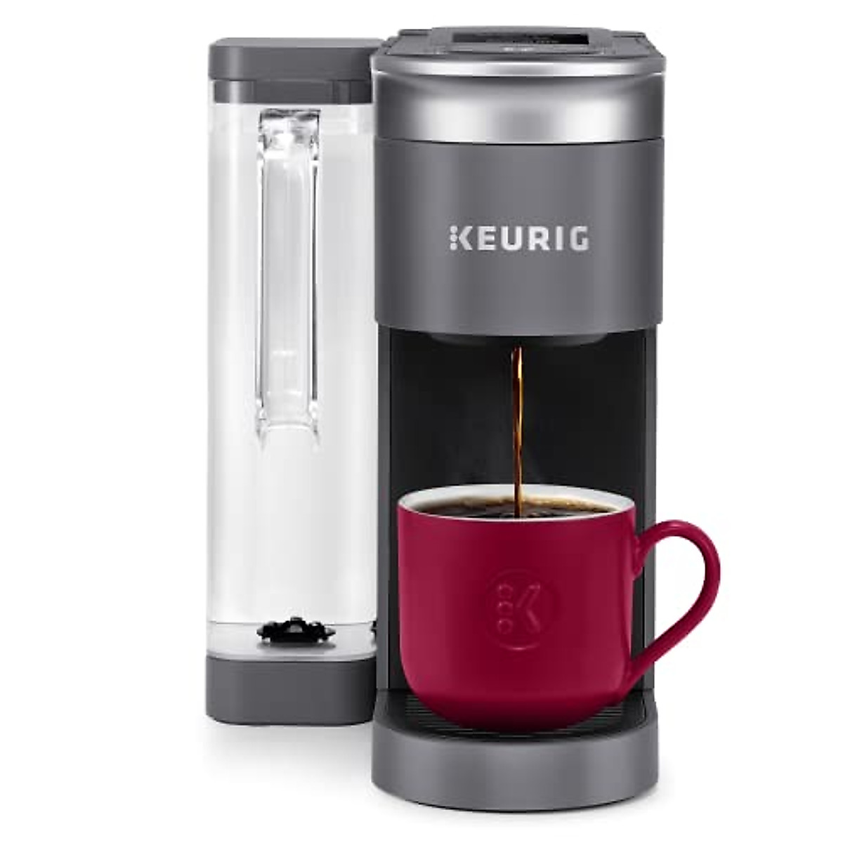 Keurig K-Supreme SMART Coffee Maker, Gray & 3-Month Brewer Maintenance Kit Includes Descaling Solution, Water Filter Cartridges & Rinse Pods, Compatible Classic/1.0 & 2.0 K-Cup Coffee Makers, 7 Count