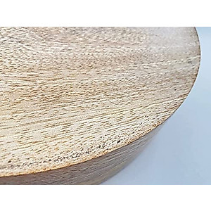 Cutting Boards Wood Handcrafted Barker Butchers Block Round Chopping Boards 11 Inches Diameter Height 3 Inch Cutting Board 27cm X 27cm X 4cm) (Medium) (Large)