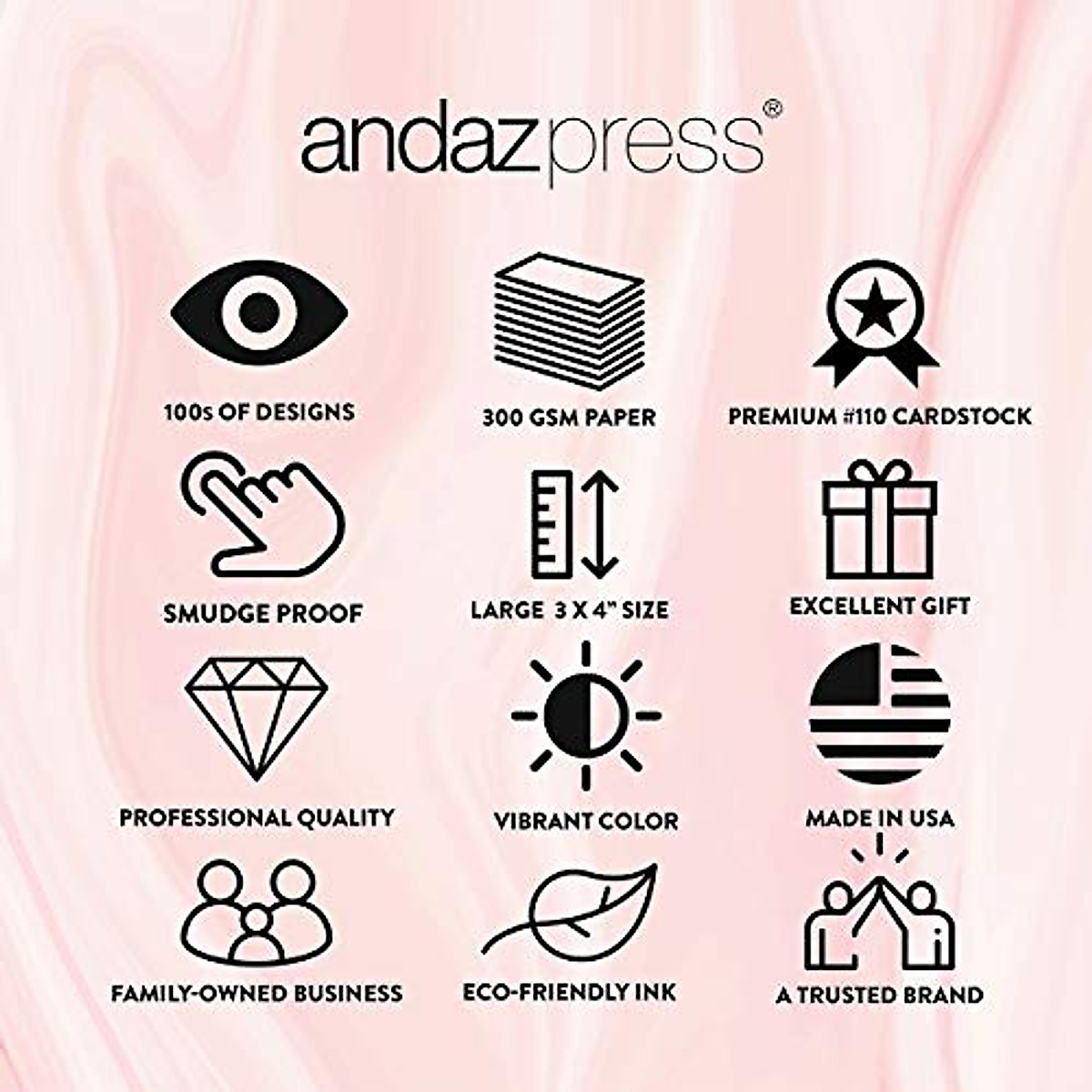 Andaz Press Metallic Gold Confetti Polka Dots Party Collection, Baby Shower Diaper Raffle Cards, 30-pack