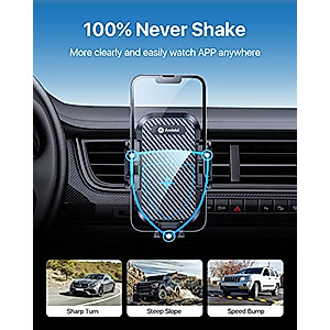 andobil Car Phone Holder & Magnetic Phone Grip Compatible with MagSafe iPhone 14 Pro Max 14 13 12