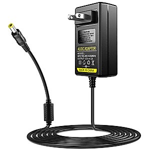 SoulBay 12V Power Cord for Sony Blu-Ray Disc DVD Players BDP-Series BDP-BX370 BDP-S1700 BDP-S3200 BDP-S3500 BDP-S3700 BDP-S6500 S6700 UBP-X700 12 Volt Replacement for Sony AC-M1208UC AC Adapter