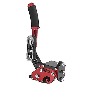 Estink USB Handbrake Game Handbrake High Precise Aluminiu for Indoor Garden(red, White)