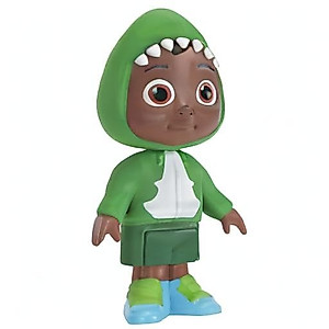 CoComelon 6 Figure Family and Friends Shark Theme Pack - Includes JJ, Nico, Cody, Nina, Bella and Cece in Shark Hoodies - Toys for Kids and Preschoolers