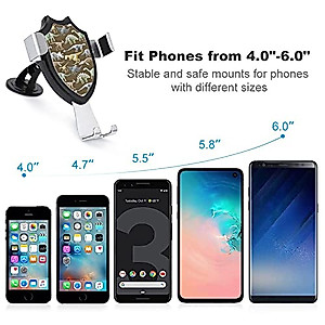 Dinosaurs Skeletons Car Phone Holder Long Arm Suction Cup Phone Stand Universal Car Mount for Smartphones