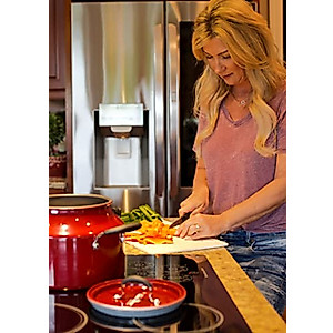 CanCookerSMP1409Plank Foldable Plastic Cutting Board 9 x 19, White