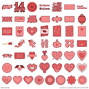 Cricut 2002576 Valentine's Day Cartridge
