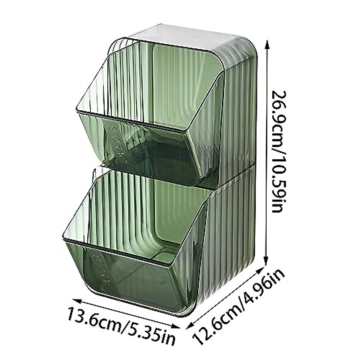 Teabag Storage Box, Drawer TeaBag Holder, Teabag Storage For Kitchen, Seasoning Sugar Packet Holder, Large Desktop Tea Container For Countertops, Office, Kitchen Accessories