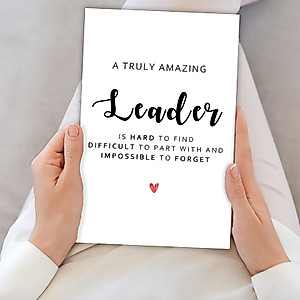 Thank You Card for Leader, Funny Thank You Card for Boss, Great Appreciation Card for Techer, Mentor Thank You Gitfs Card for Women, Appreciation Card for Men, Thank You Gift