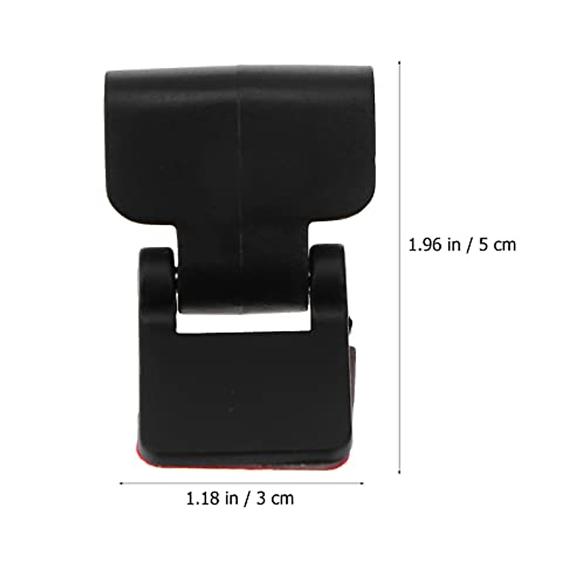 Balacoo 4pcs Terrarium Screen Cover Clip PlasticNon- Locking Screen Clips Reptile Breeding Tank Latch