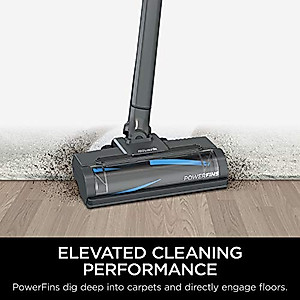 Shark WS632 WANDVAC System Ultra-Lightweight Powerful Cordless Stick Vacuum with Boost Mode, Charging Dock, Slate Grey