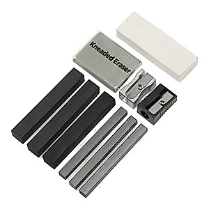 Sketching Pencils Set, Drawing Pencil Set Wide Applicability Easy Coloring for Home for School for Artist