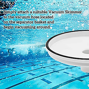 Pool Skimmer Vacuum Plate SP1106 Replacement for Hayward Pool Skimmer Basket Cover Parts Inground