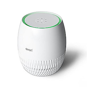Avari EG Air Purifier 4-Stage Embossed HEPA Filter Technology, Pre-Filter, Carbon Deodorizer, LED Sanitizer. AHAM & ECARF, ETL, CARB Tested and Certified