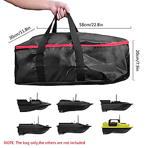 doorslay Fishing Boat Storage Bag Fishing Tackle Bag Waterproof Dry Bag Handbag Portable Folding Fishing Carry Backpack for Outdoor Boating Fishing Kayaking Camping Hiking Traveling