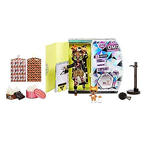 L.O.L. Surprise! O.M.G. Winter Chill Missy Meow Fashion Doll & Baby Cat Doll with 25 Surprises