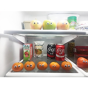 DECORA 6mm Round Wiggly Toy Eye with Self-adhesive 1000 Pieces