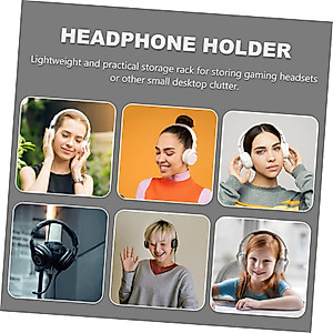 UKCOCO Sturdy and Sturdy Headset Stand Aluminum Alloy Brackets for Gaming Headphones Prevent Scratches