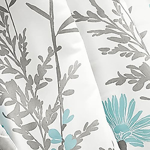 Lush Decor Aprile Throw Blanket, 50" x 60", Blue & Gray