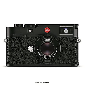 Leica M10-R Digital Rangefinder Camera - Black Chrome (20002)