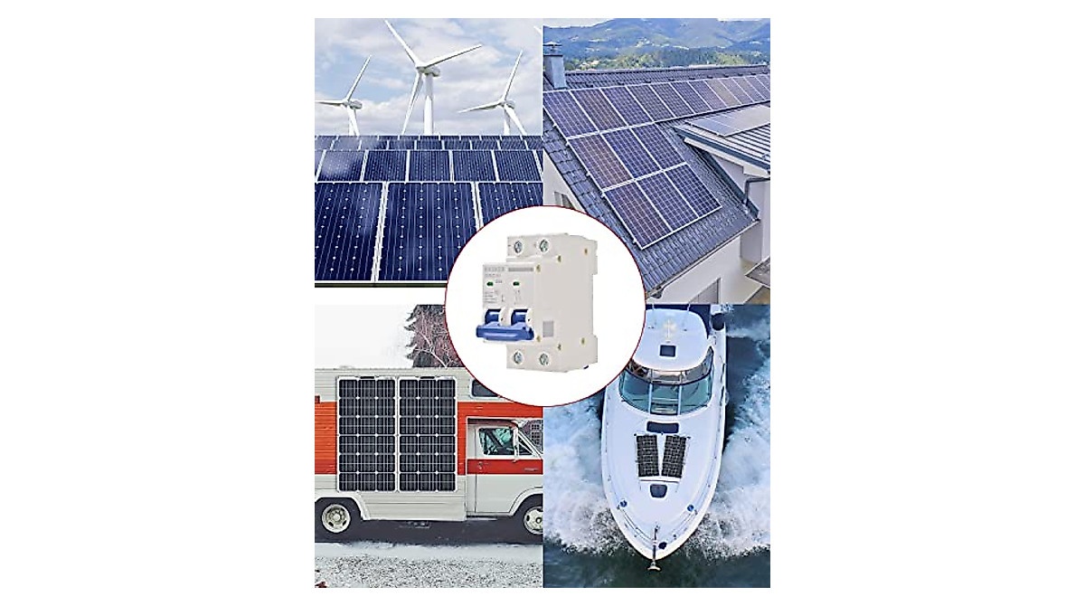BASKER 20A DC Circuit Breaker for Solar PV Systems