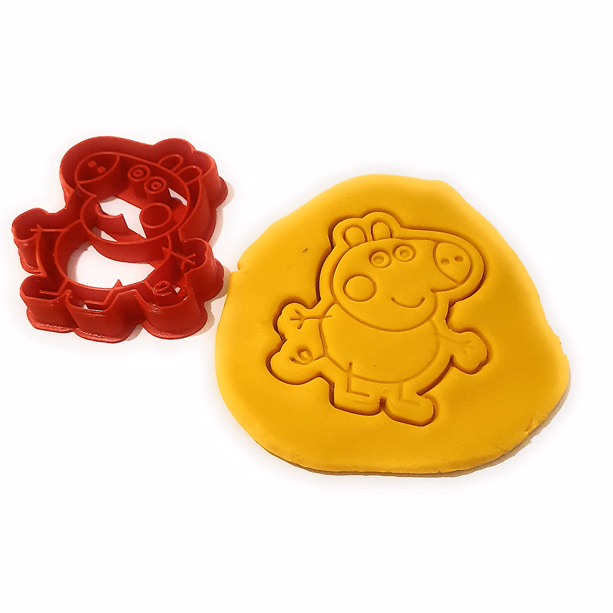 T3D Cookie Cutters Peppa George Cookie Cutter, Suitable for Cakes Biscuit and Fondant Cookie Mold for Homemade Treats