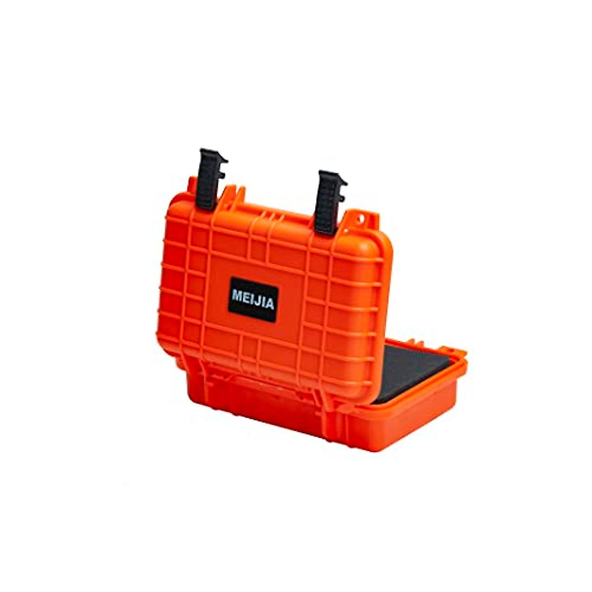MEIJIA Portable All Weather IP67 Waterproof Protective Hard Case, Small Camera Case,Dry Case with Customizable Foam,Fit Use of Drones, Camera,Equipments, 11.65 ”x8.35”x3.78”(Orange)
