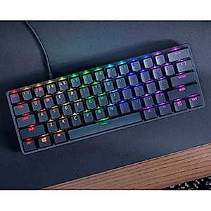 (Renewed) Razer Huntsman Mini 60% Gaming Keyboard: Clicky Optical Switches RZ-03-03390100 - Black