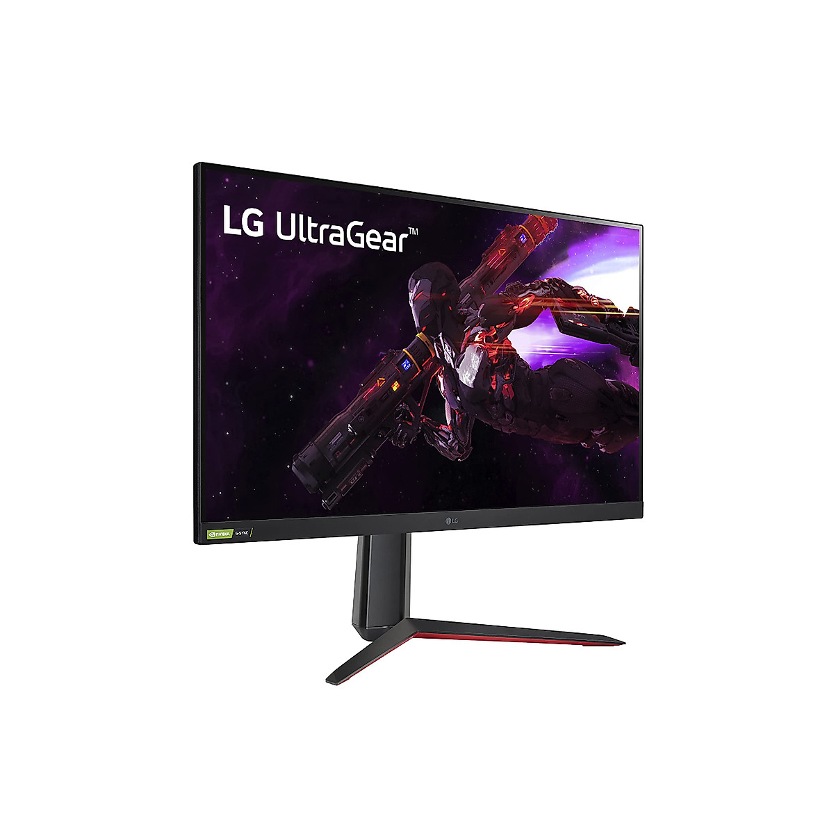 LG 32GP850-B 32-inch QHD (2560 x 1440) UltraGear Gaming Monitor, Nano IPS, 165Hz, 1ms, G-Sync, AMD FreeSync Premium, HDR10, HDMI, DisplayPort, Tilt/Height/Pivot Stand, 3-Side Borderless Design, Black