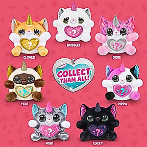 Rainbocorns Kittycorn Surprise Series 1 (Bengal Cat) by ZURU, Collectible Plush Stuffed Animal, Surprise Egg, Sticker Pack, Jelly Slime Poop, Ages 3+ for Girls, Children
