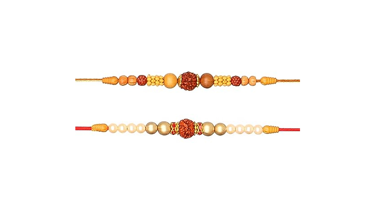 Chandan Simple Rakhi for Brother - Celebrate Bonding