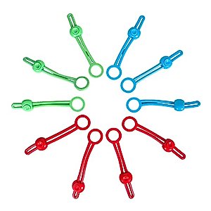 Fresh Fare Innovative Chip Clip Replacement Keep Snacks Fresh, Standard, Blue, Green, Red