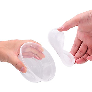 TashiBox [8oz-40 Sets Plastic Containers with Airtight Lids, Food Storage Containers, Deli, Slime, Soup, Meal Prep Containers | BPA Free | Stackable | Leakproof | Microwave/Dishwasher/Freezer Safe