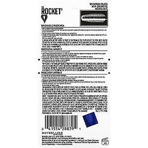 Maybelline New York Volum' Express The Rocket Washable Mascara, Brownish Black, 0.3 fl. oz.
