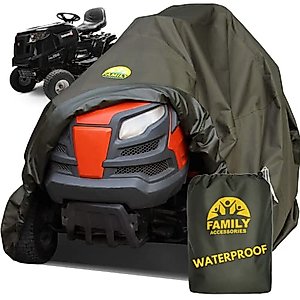 Riding Lawn Mower Cover Waterproof Outdoor, Riding Mower Cover, Riding Lawnmower Cover Waterproof Heavy Duty, Lawn Tractor Cover, Waterproof Lawn Mower Cover Waterproof Heavy Duty, Tractor Mower Cover