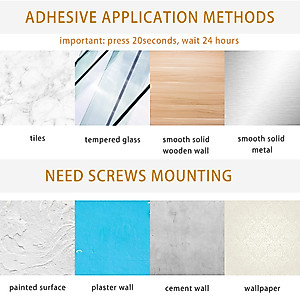 Aisto Paper Towel Holder Wall Mount Under Cabinet Adhesive Paper Towel Holder or Wall Drilling for Home Kitchen - SUS304 Stainless Steel