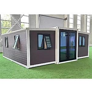 Luxury Portable Prefabricated Tiny Home. Mobile Expandable Portable House with 2/3 Bedrooms 1 Bathroom 1 Living Room &1 Kitchen. Foldable House, Container Home - 30ft