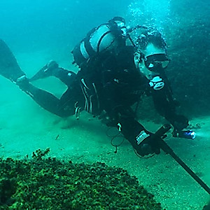 XP Metal Detectors BH-01 Bone Conduction Wired Headphones, Designed for XP Deus II - Waterproof Headphones for Metal Detection Underwater up to 66ft/20m - Certified IP-68