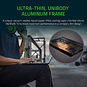 Razer Blade 15 Advanced Gaming Laptop 2020: Intel Core i7-10875H 8-Core, NVIDIA GeForce RTX 2070 Super Max-Q, 15.6” FHD 300Hz, 16GB RAM, 512GB SSD, CNC Aluminum, Chroma RGB Lighting, Thunderbolt 3