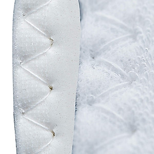 Happystep Cotton Terry Cloth Insoles, Barefoot Shoe Inserts, Sweat Absorption, Odor Control, Moisture-Wicking, Washable and Reusable, Zero Drop Shoe Insoles, 1 Pair Black and 1 Pair White (Women 7)