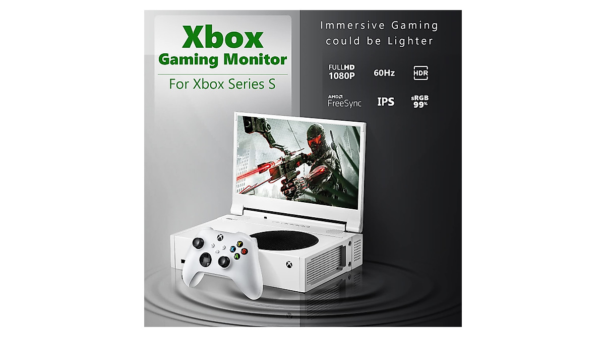 DEPGI 12.5" Portable Gaming Monitor for Xbox S