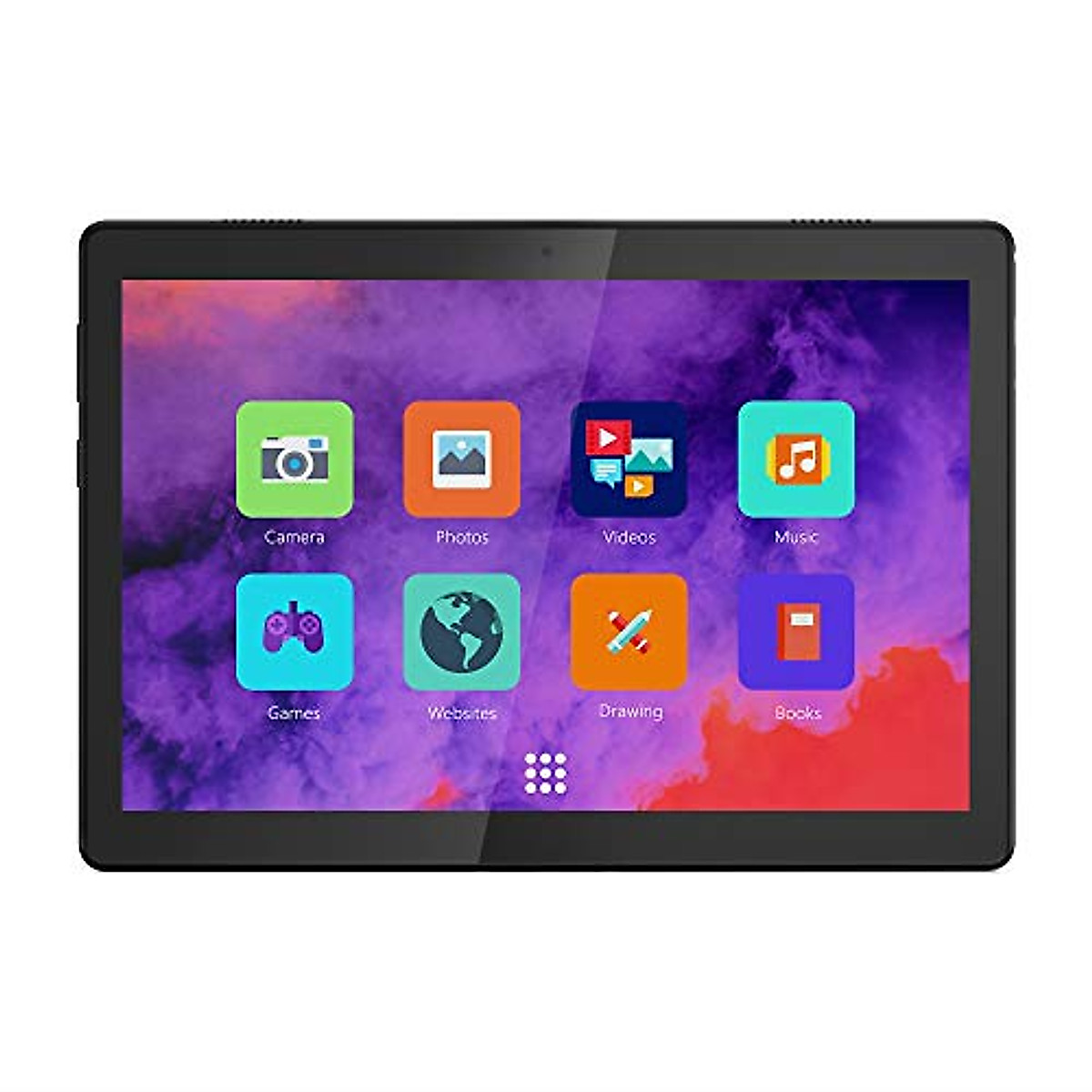 Lenovo Tab M10 HD 10.1" Tablet, Android 9.0, 16GB Storage, Quad-Core Processor, WiFi, Bluetooth, ZA4G0000US, Slate Black
