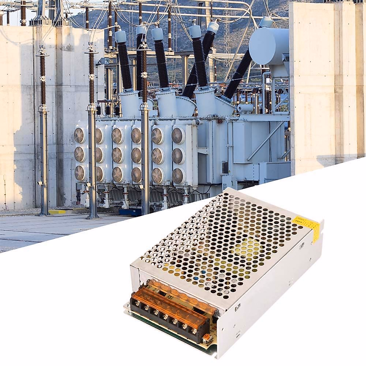 Power Supply Board DC Industrial LED Switch Power Supply Driver Switching Power Converter Transformer Module(12V 10A)