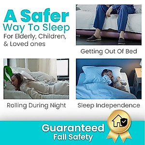 Vive Fall Mat - 72" x 24" Bedside Fall Safety Protection Mat for Elderly, Senior, Handicap - Prevention Pad Reduce Risk of Injury from Impact - Prevent Bed Falling - Anti Fatigue, Standing Non Slip