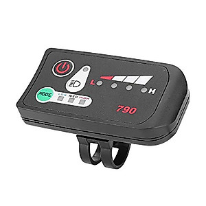 VGEBY E-Bike Controller Display, Waterproof Electric Brushless Controller Display Control Panel DIY Accessory for Electric Bike Scooter (48V)