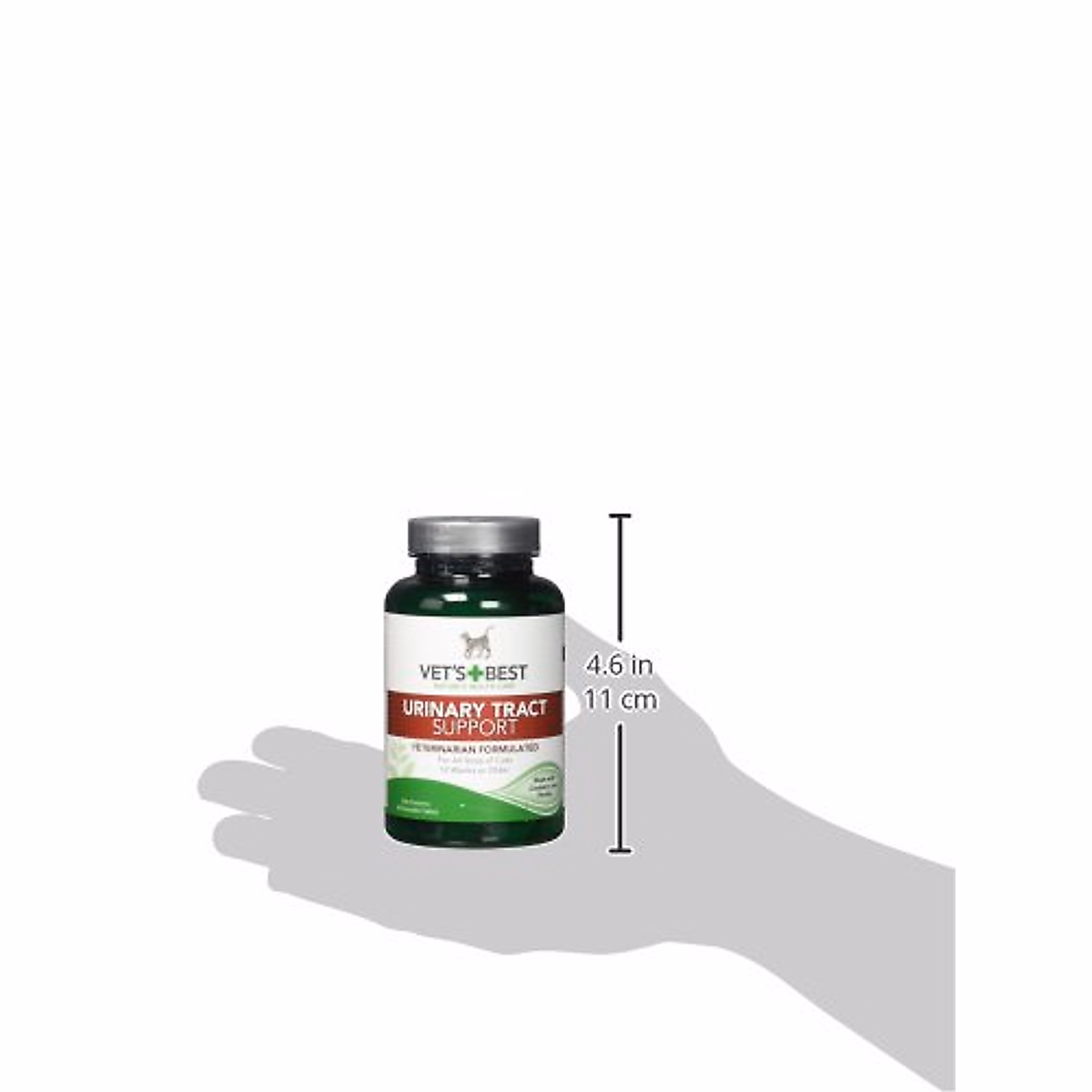 Vet's Best Cat Urinary Tract Support Chewables | Supports A Healthy Urinary Tract in Cats | 60 Chewable Tablets