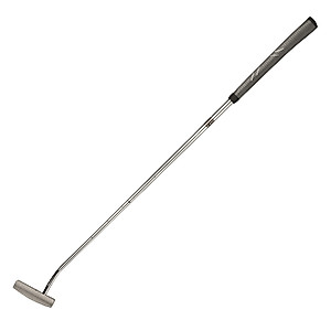 Bell IV H-390 Half-Offset CNC Milled Full-Mallet Golf Putter + Winn Dri-Tac Dark Gray Standard Grip (Right, 32)